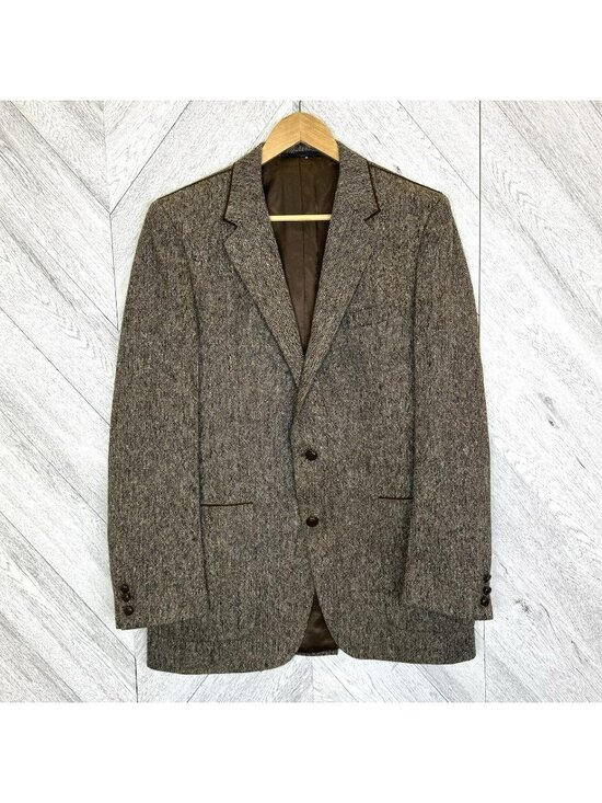 Saville Row | Suits & Blazers | Vintage Union Made Tweed Wool Blazer ...